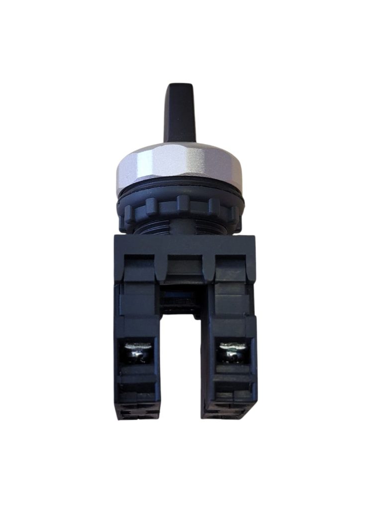 Selector 3 POS. 2NO negro chint - Ilumina